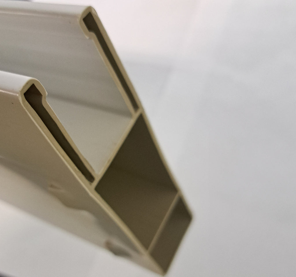 White Slotted Rail-Notched 1-1/2" x 5-1/2" x 94-1/2" – America's Fence ...